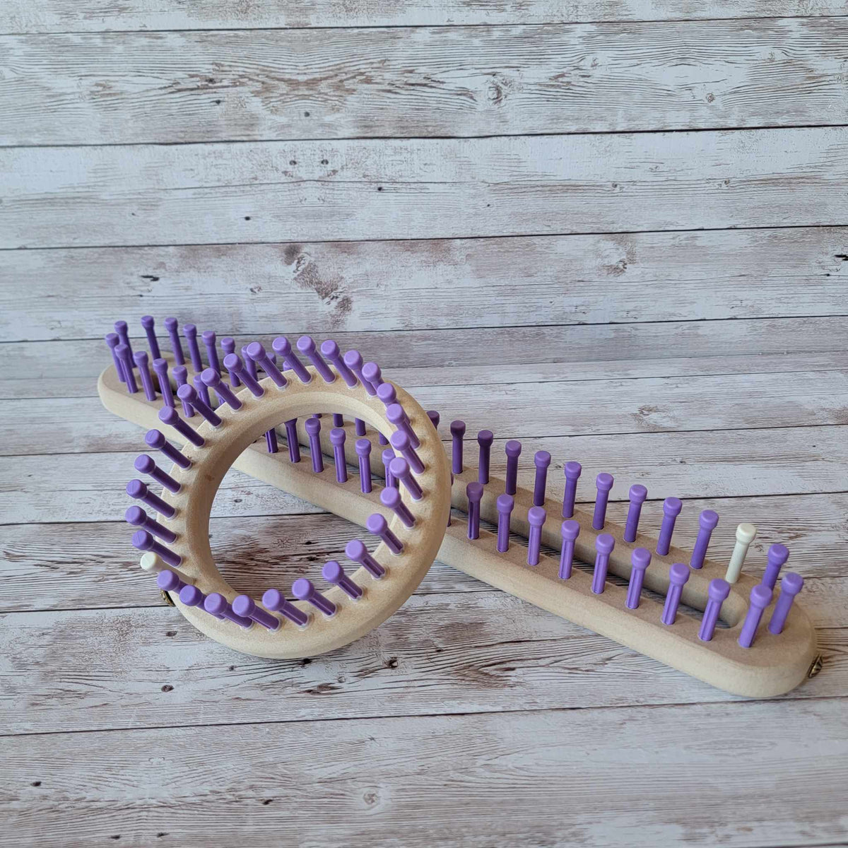 Limited Time Lavender Pegs Color Upgrade – CinDWood Looms