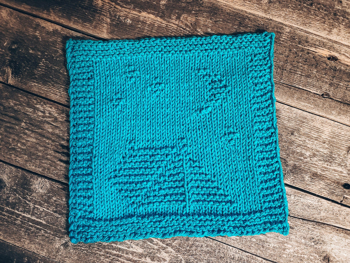 Loom Knit ePattern: Camping Square – CinDWood Looms