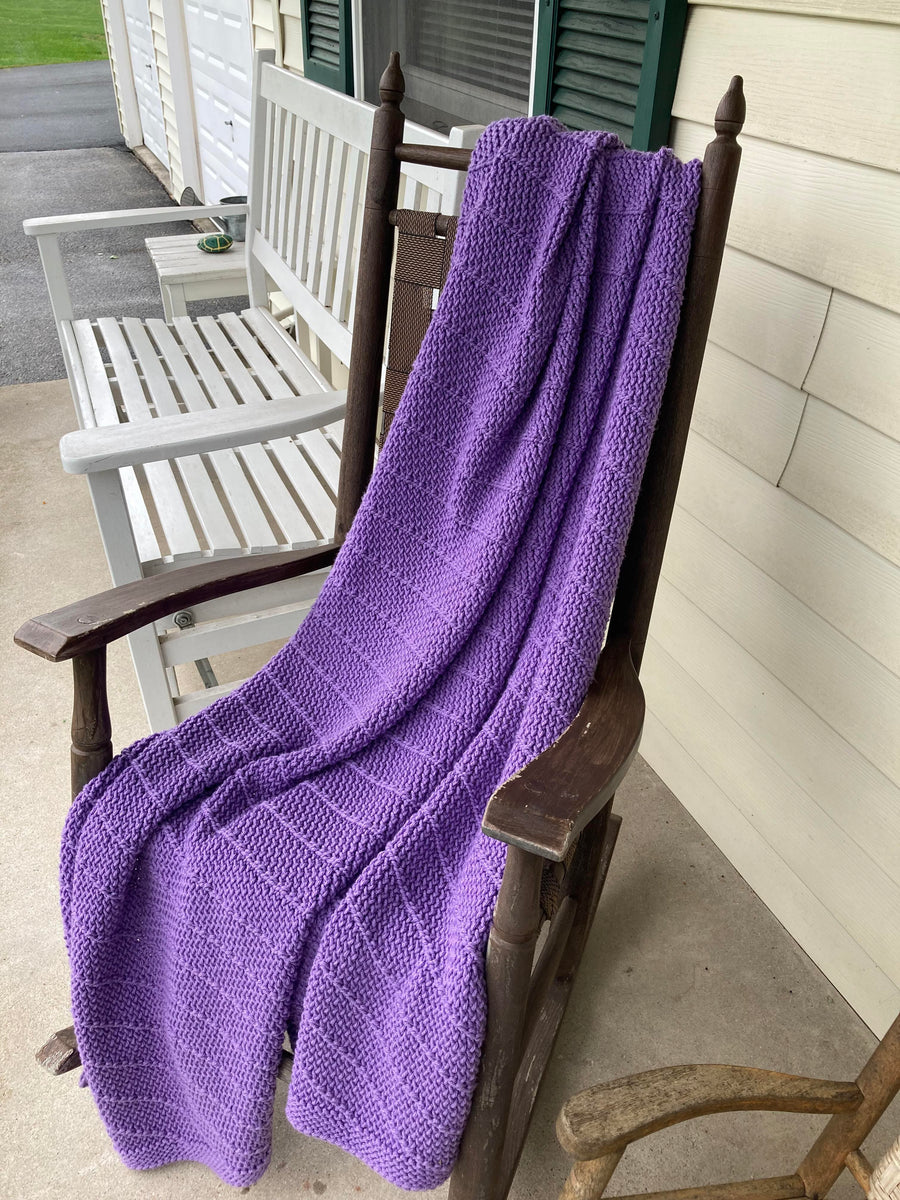 Loom Knit ePattern: Diagonal Chains – CinDWood Looms