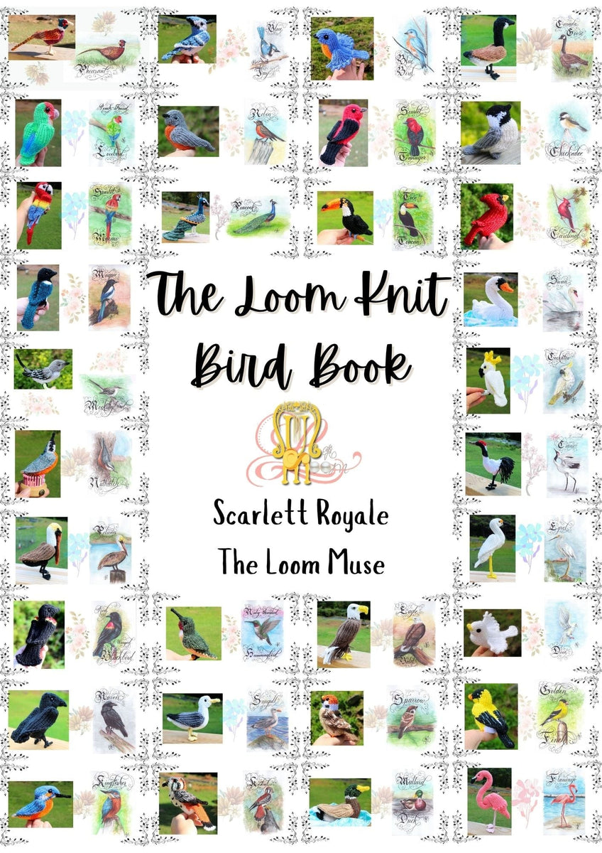 eBook: The Loom Knit Bird Book – CinDWood Looms
