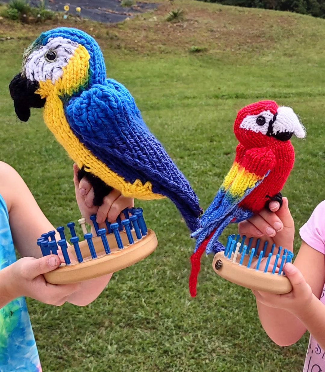 eBook: The Loom Knit Bird Book – CinDWood Looms