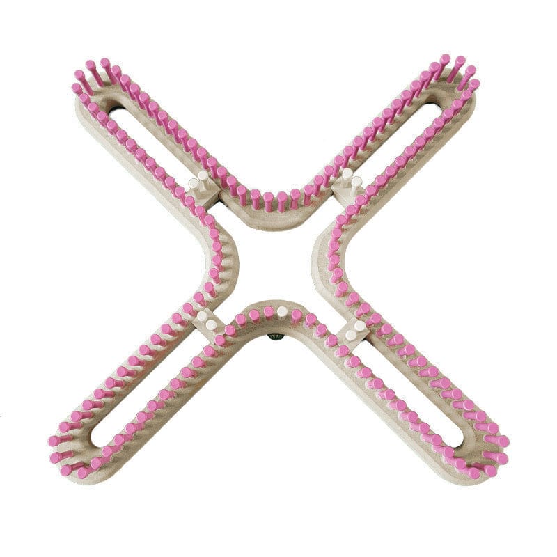 7/16: 144 peg Large X Loom – CinDWood Looms