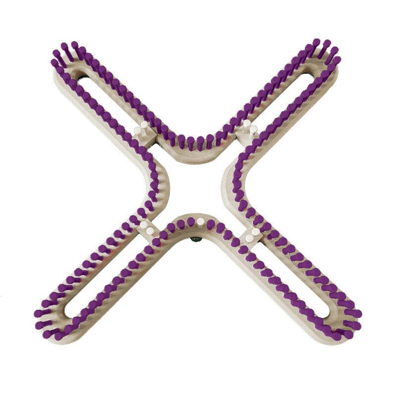 7/16: 144 peg Large X Loom – CinDWood Looms