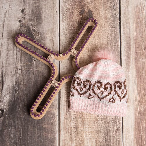 ePattern: Hearts Armour Toque – CinDWood Looms