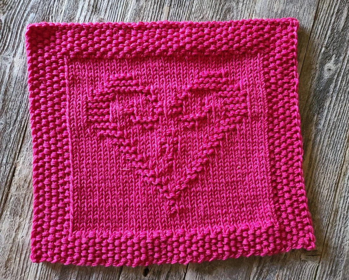 Loom Knit ePattern: Hearts Armour Square – CinDWood Looms