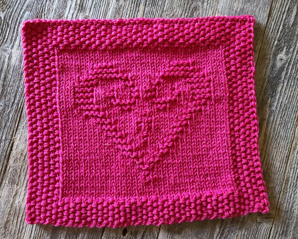 Loom Knit ePattern: Hearts Armour Square – CinDWood Looms