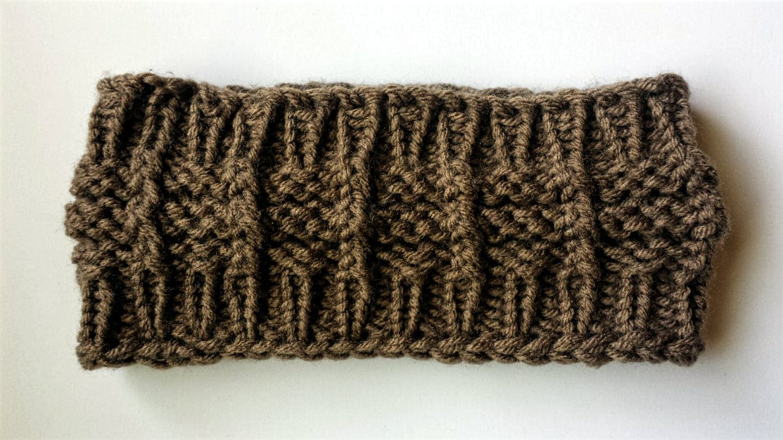 Loom Knit ePattern: Huntress Head Band – CinDWood Looms