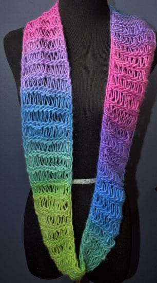 Knitting Loom Infinity Scarf Pattern
