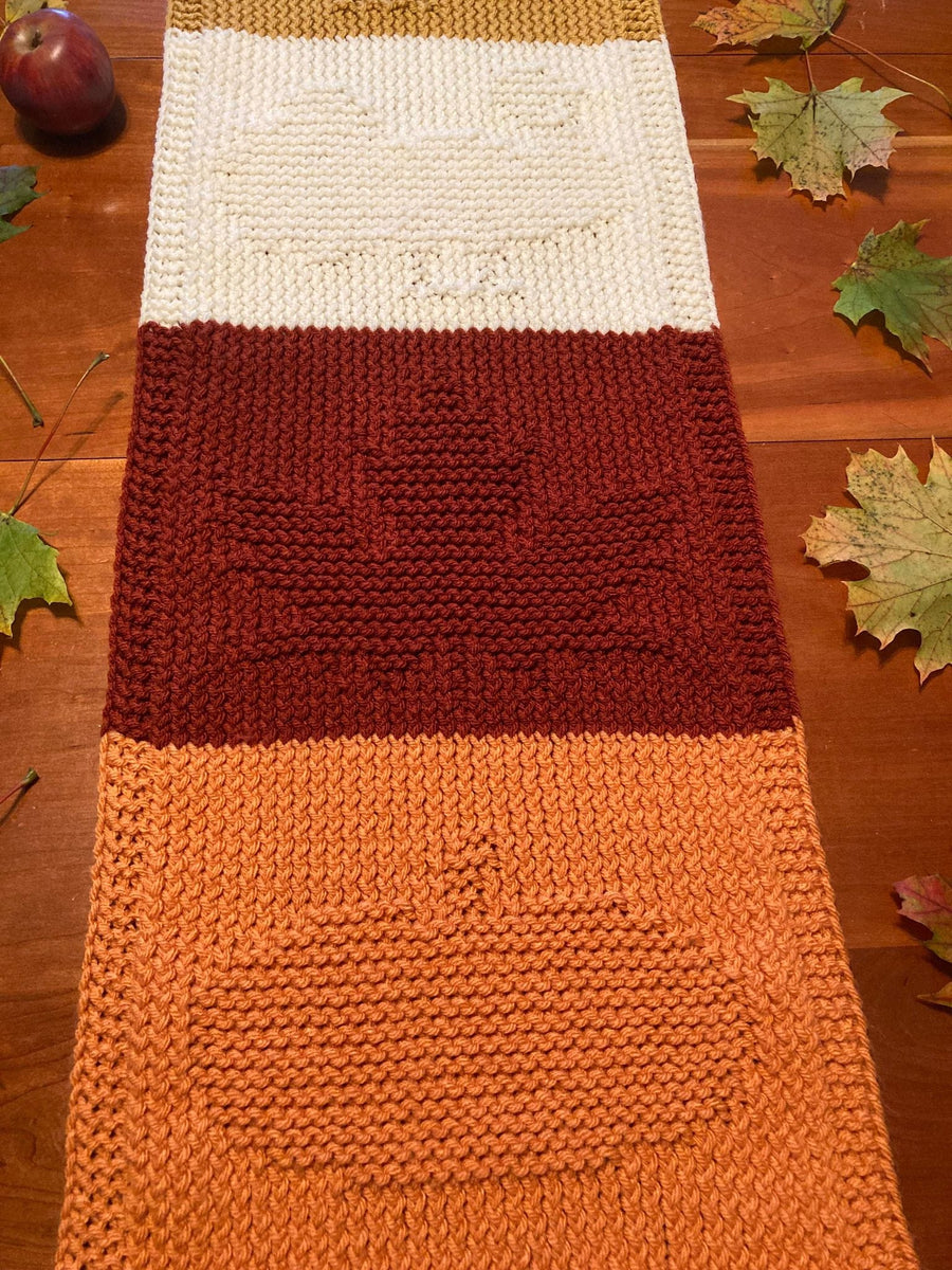 ePattern: Thanksgiving Table Runner – CinDWood Looms