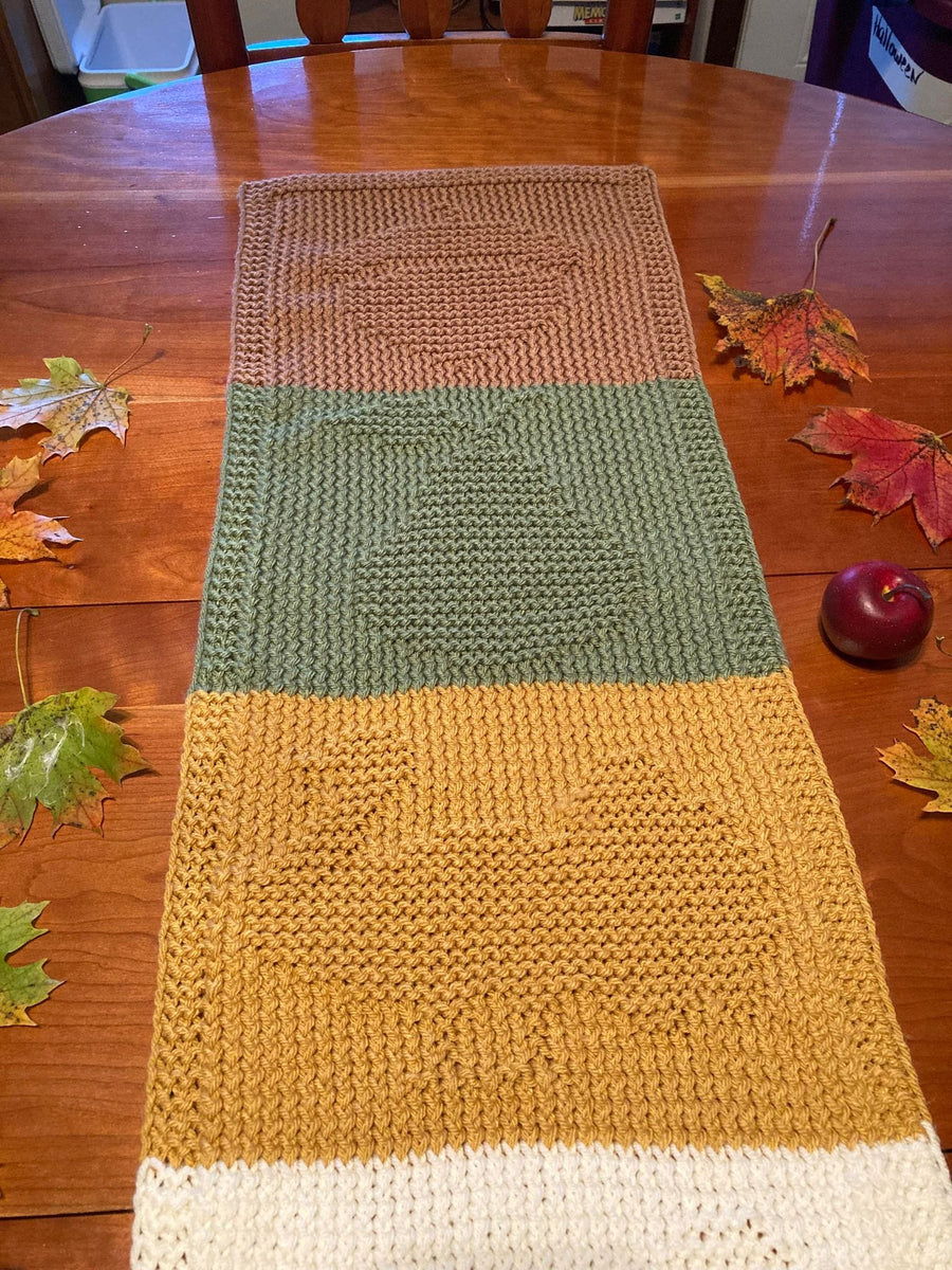 ePattern: Thanksgiving Table Runner – CinDWood Looms