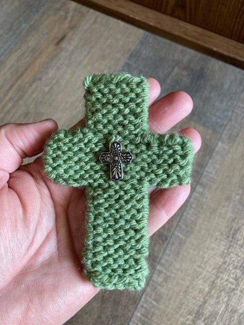 Loom Knit ePattern: Cross Keepsake – CinDWood Looms