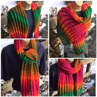 ePattern: Freedom Shawl – CinDWood Looms