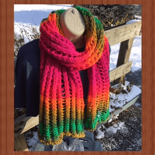 ePattern: Freedom Shawl – CinDWood Looms