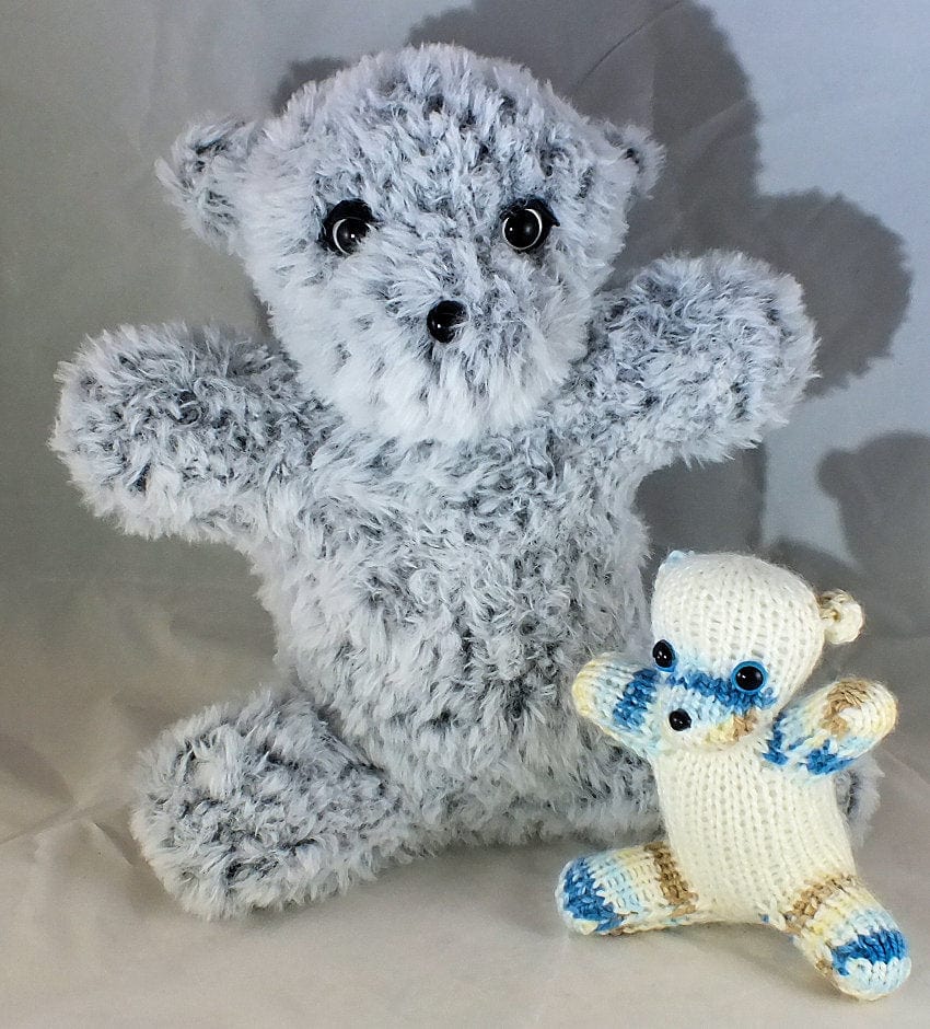 Loom Knit ePattern: Seamlessly Cute Bear – CinDWood Looms